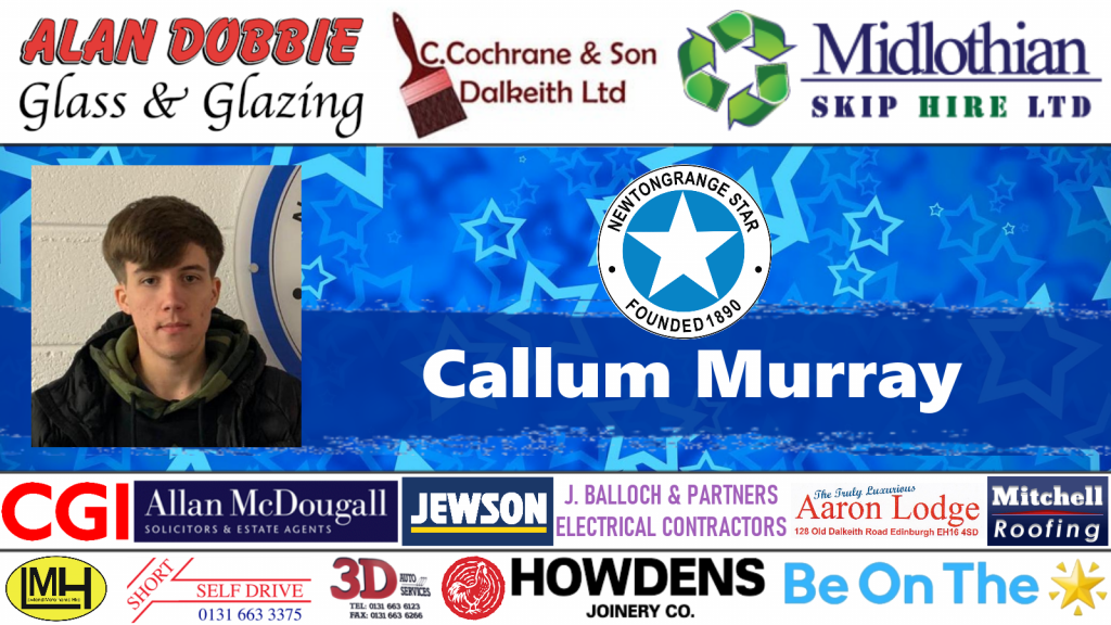 Star Sign Callum Murray – Newtongrange Star FC